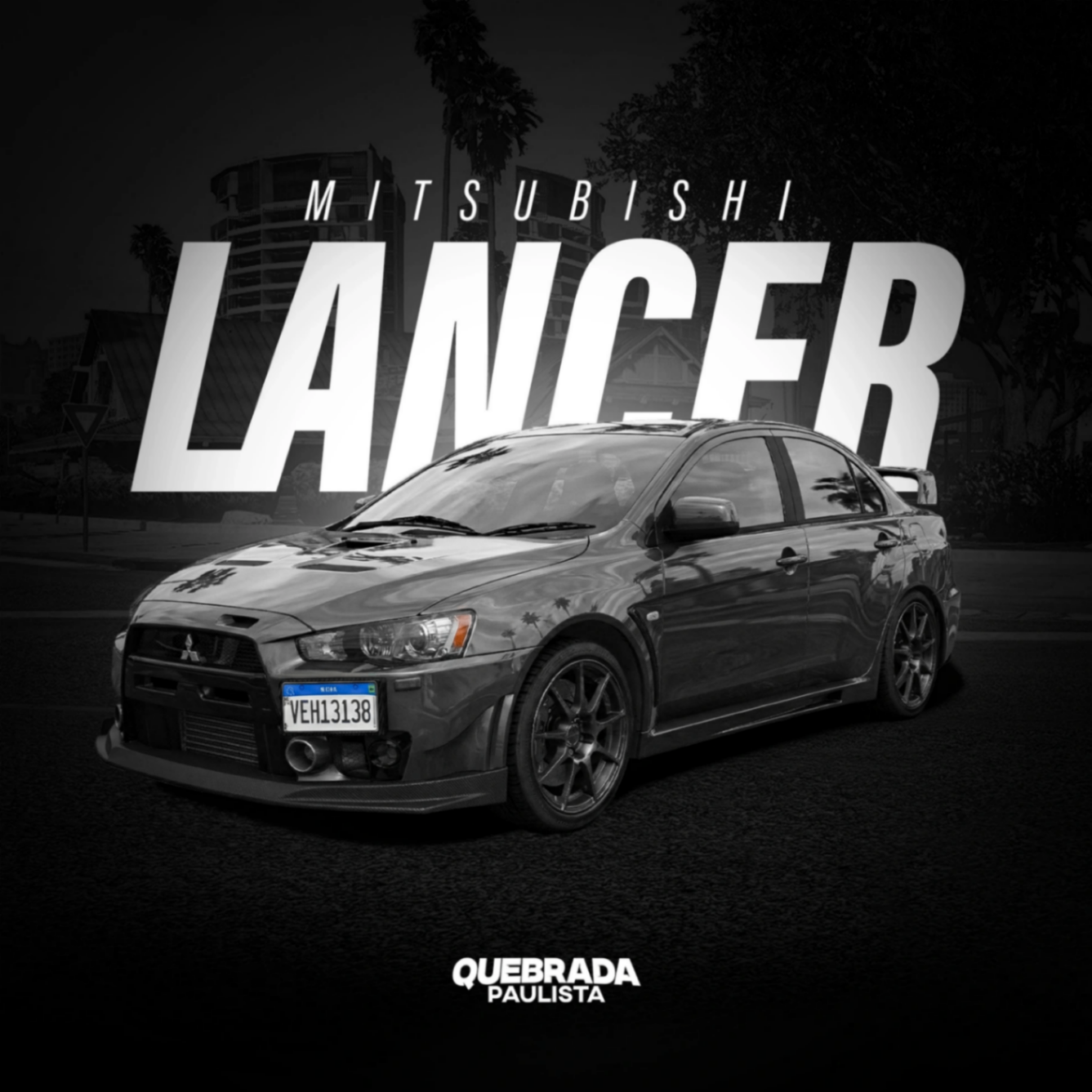 Quebrada Paulista - Mitsubishi Lancer Evolution X FQ-400 - Blindado