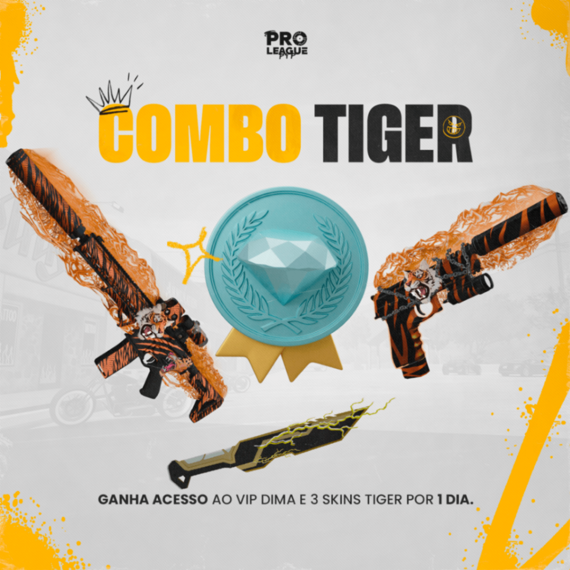 PLF PVP - COMBO TIGER - 1 DIA